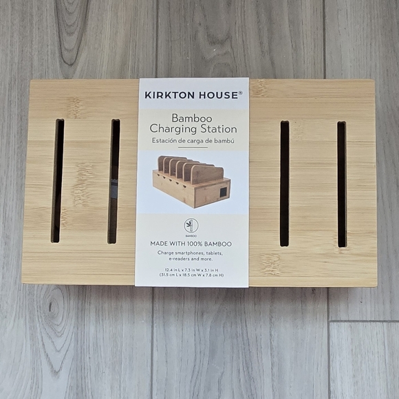 Kirkton House | Other | Bamboo Charging Station For Cell Phones And ...